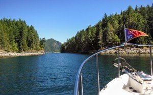 Swimmingly Warm in Pendrell Sound – Desolation Sound,BC