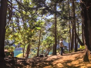 Hiking to "Lover's Leap" – Stuart Island, San Juan Islands, Washington