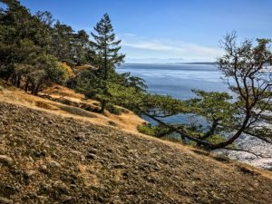 Hiking to "Lover's Leap" – Stuart Island, San Juan Islands, Washington